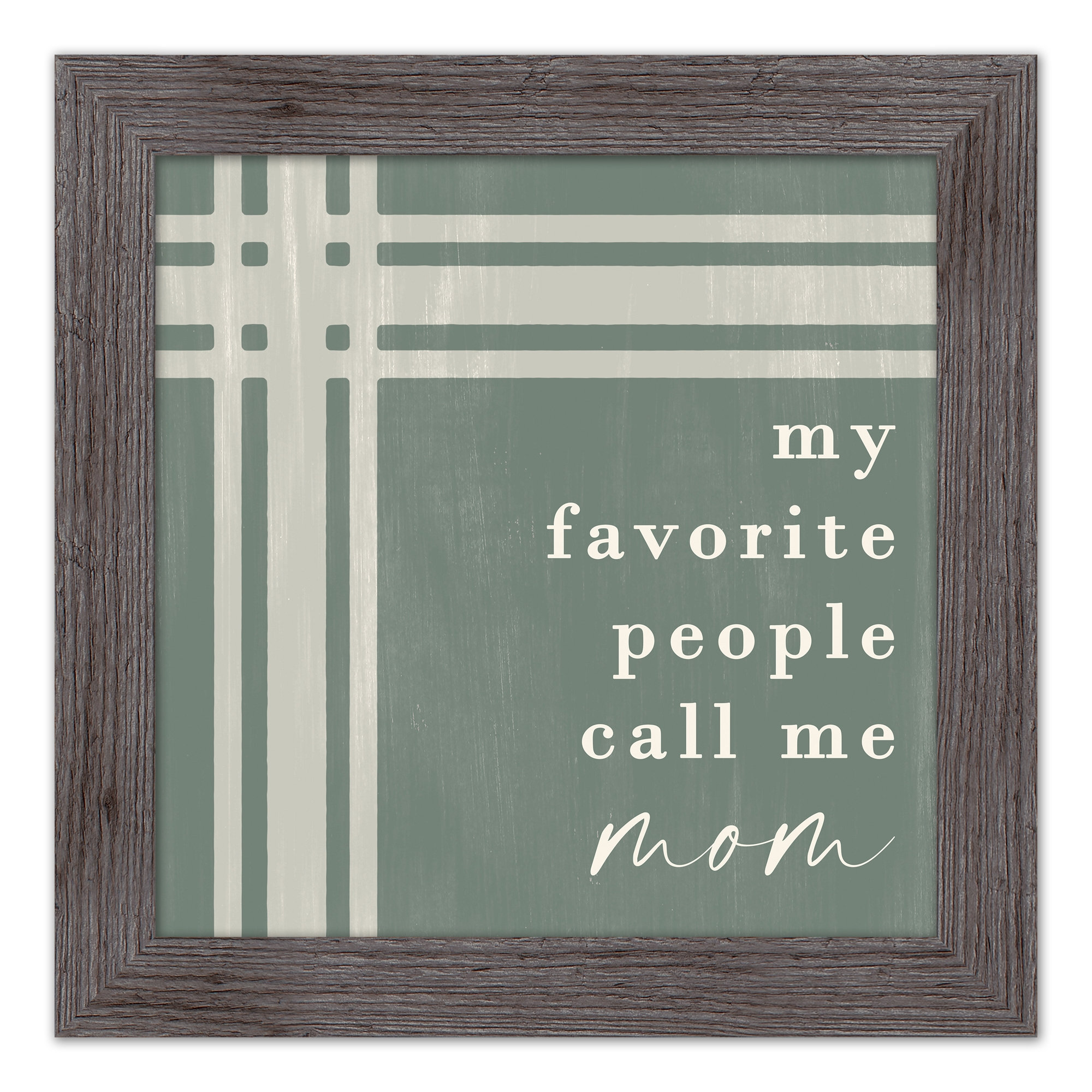 Gracie Oaks My Favorite People Call Me Framed On Plastic/Acrylic Print ...