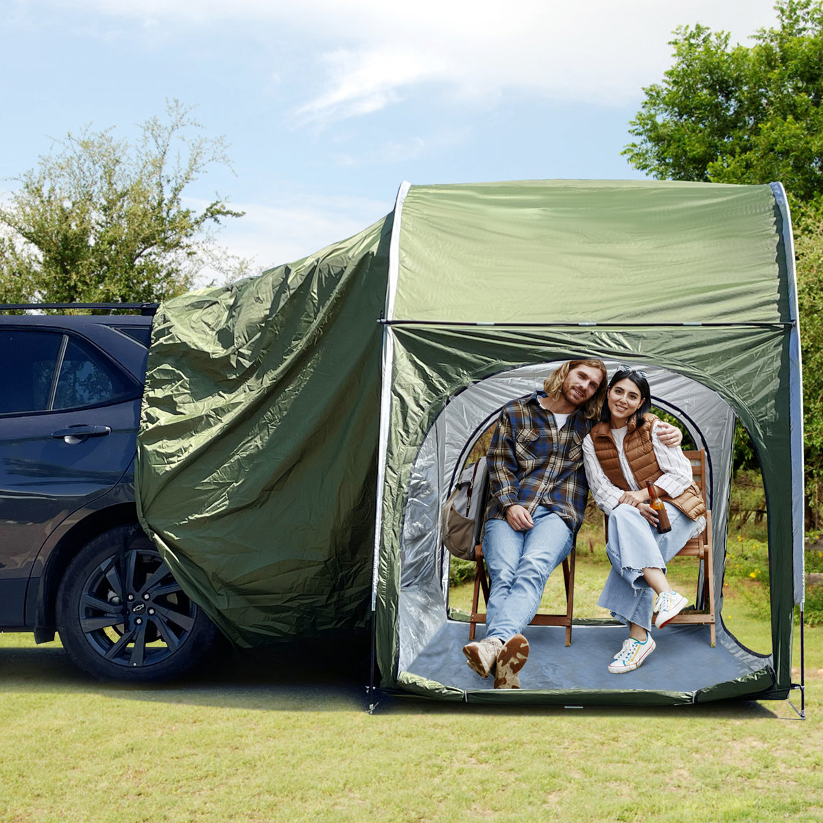 Poloma Vehicle Suv Tent For Camping Car Tents Car Awning Sun Shelter ...