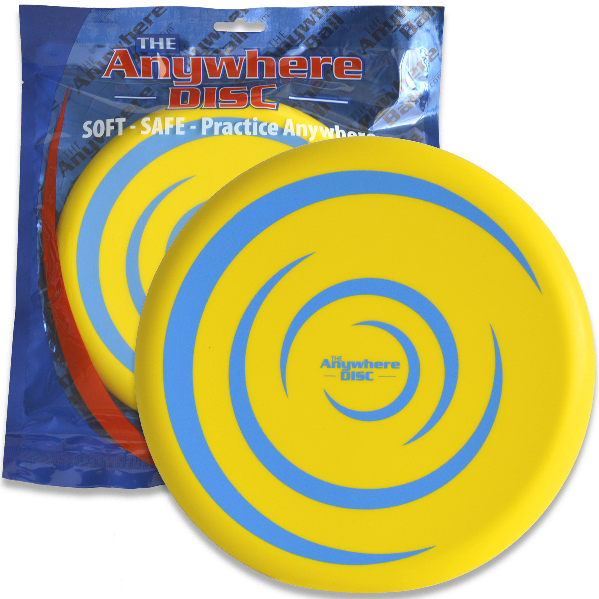 Thin Air Brands Anywhere Sports: The Anywhere Disc - 8" Yellow Squishy ...