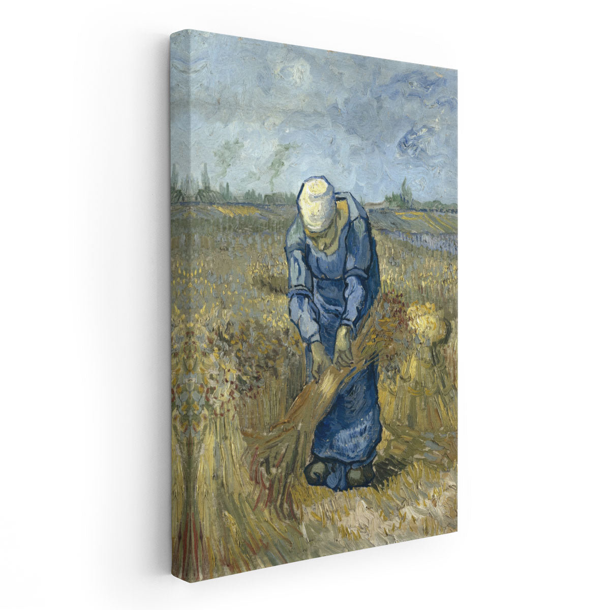 August Grove® Peasant Woman Binding Sheaves, 1889 - Canvas Print Wall ...
