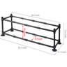 Williston Forge 8 Pair Metal Pipe Shoe Rack | Wayfair