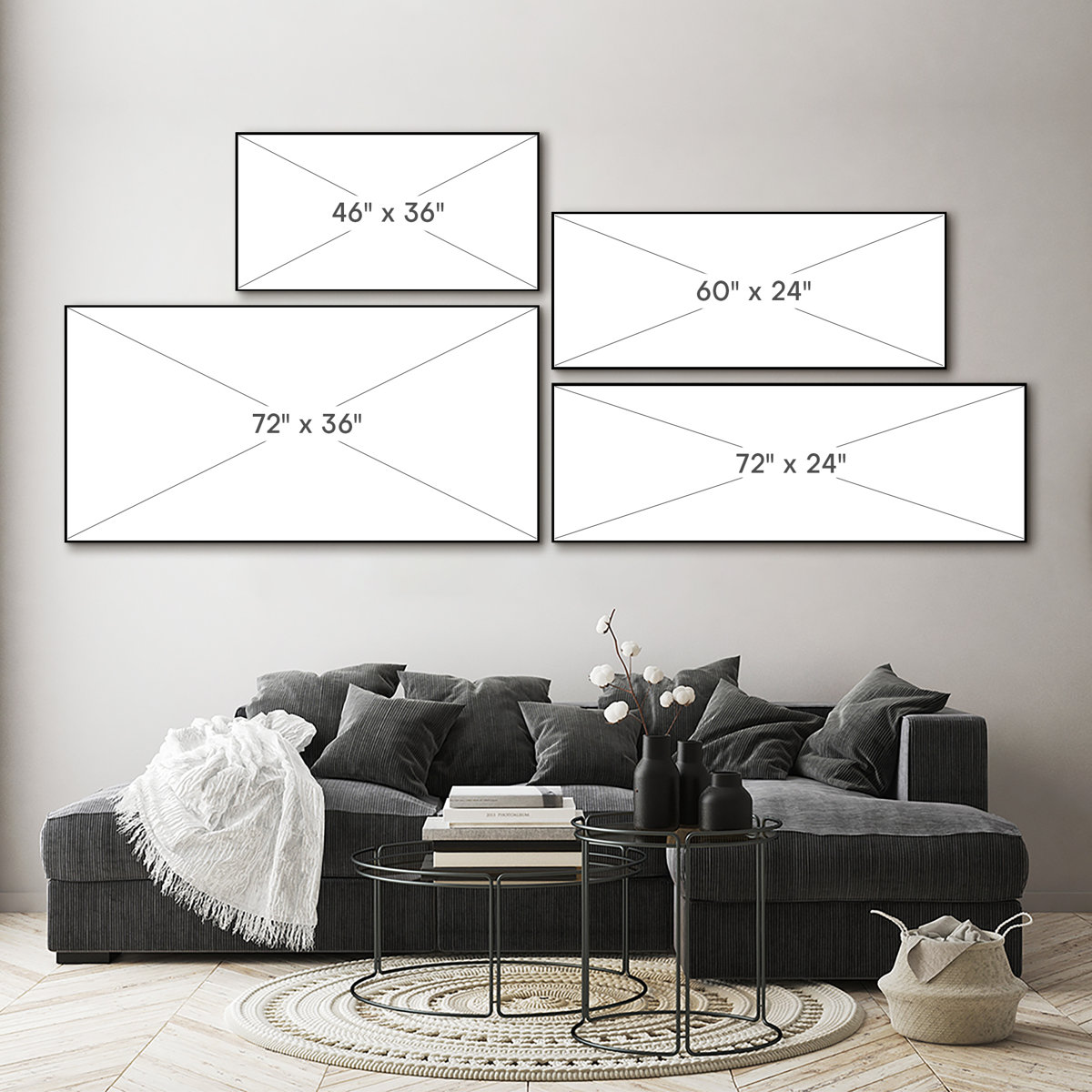 SIGNLEADER Rustic Flock of Birds Nature Inspired Art Illustrations ...