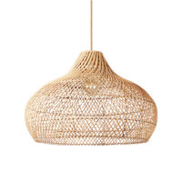 Bay Isle Home™ Dormody 1 - Light Natural Dome Pendant & Reviews | Wayfair