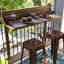 Bay Isle Home™ Bushnell Solid Wood Balcony Table & Reviews | Wayfair