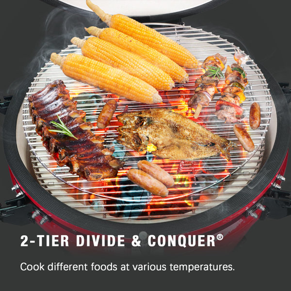 Kalamera 53'' W Charcoal Grill | Wayfair