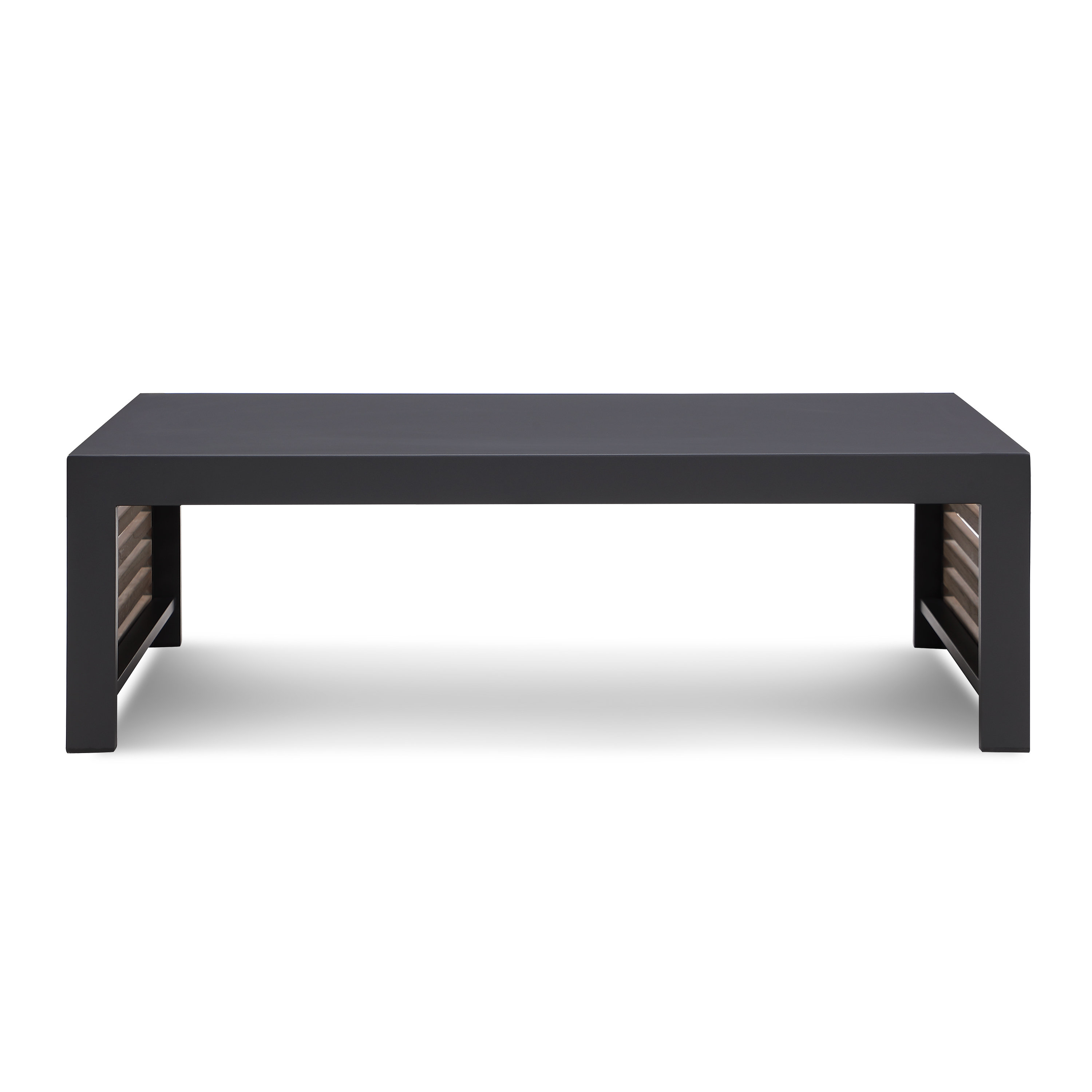AllModern Pawni Teak Outdoor Coffee Table with Custom Cover & Reviews ...