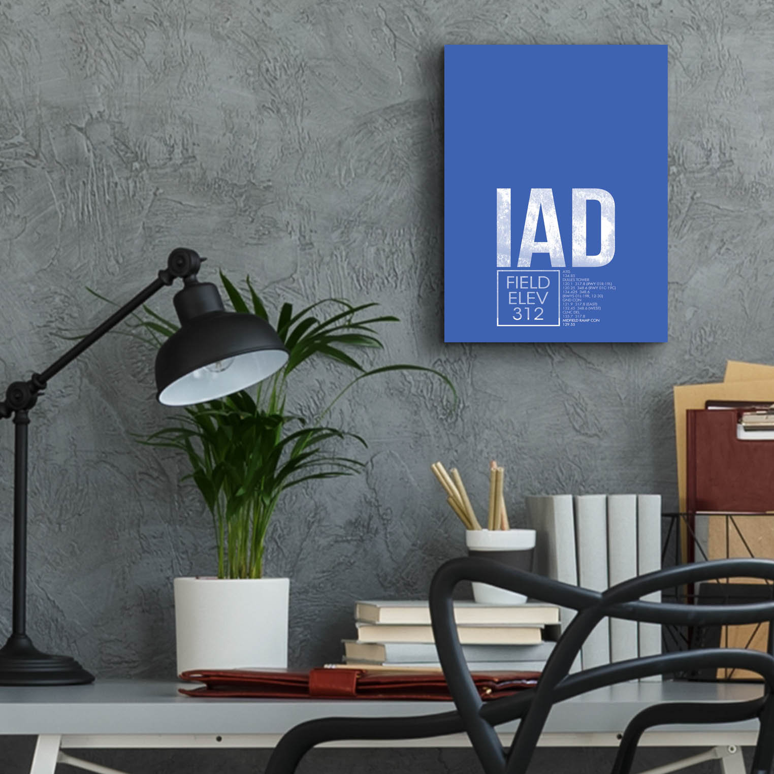 Ebern Designs " IAD ATC " by O8 Left | Wayfair