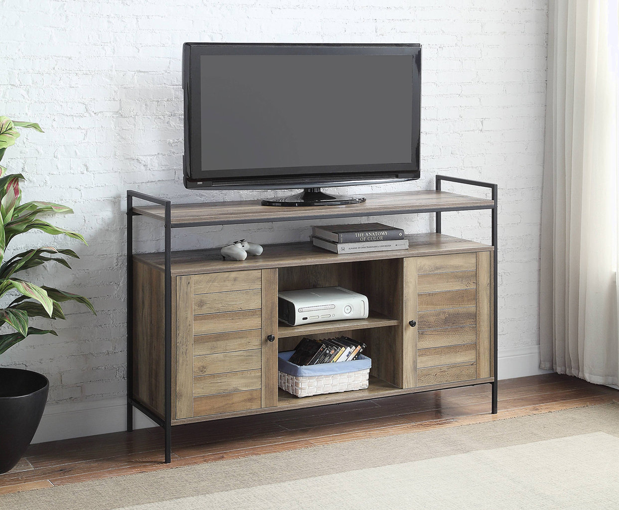 17 Stories Modern TV Stand with storage space - Wayfair Canada