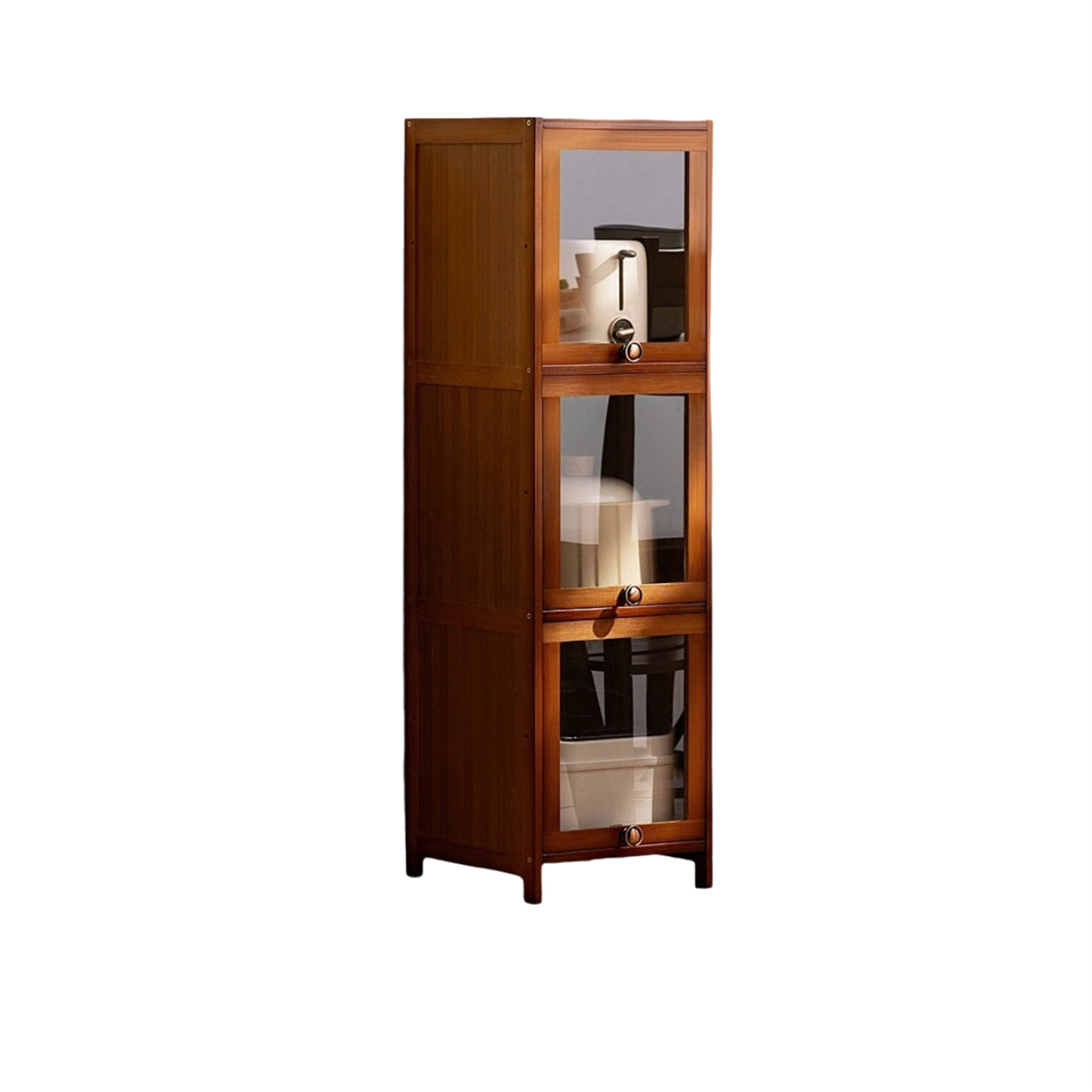 Winston Porter Squeeze-in Kitchen Storage Rack, Multi-tiered Sideboard ...