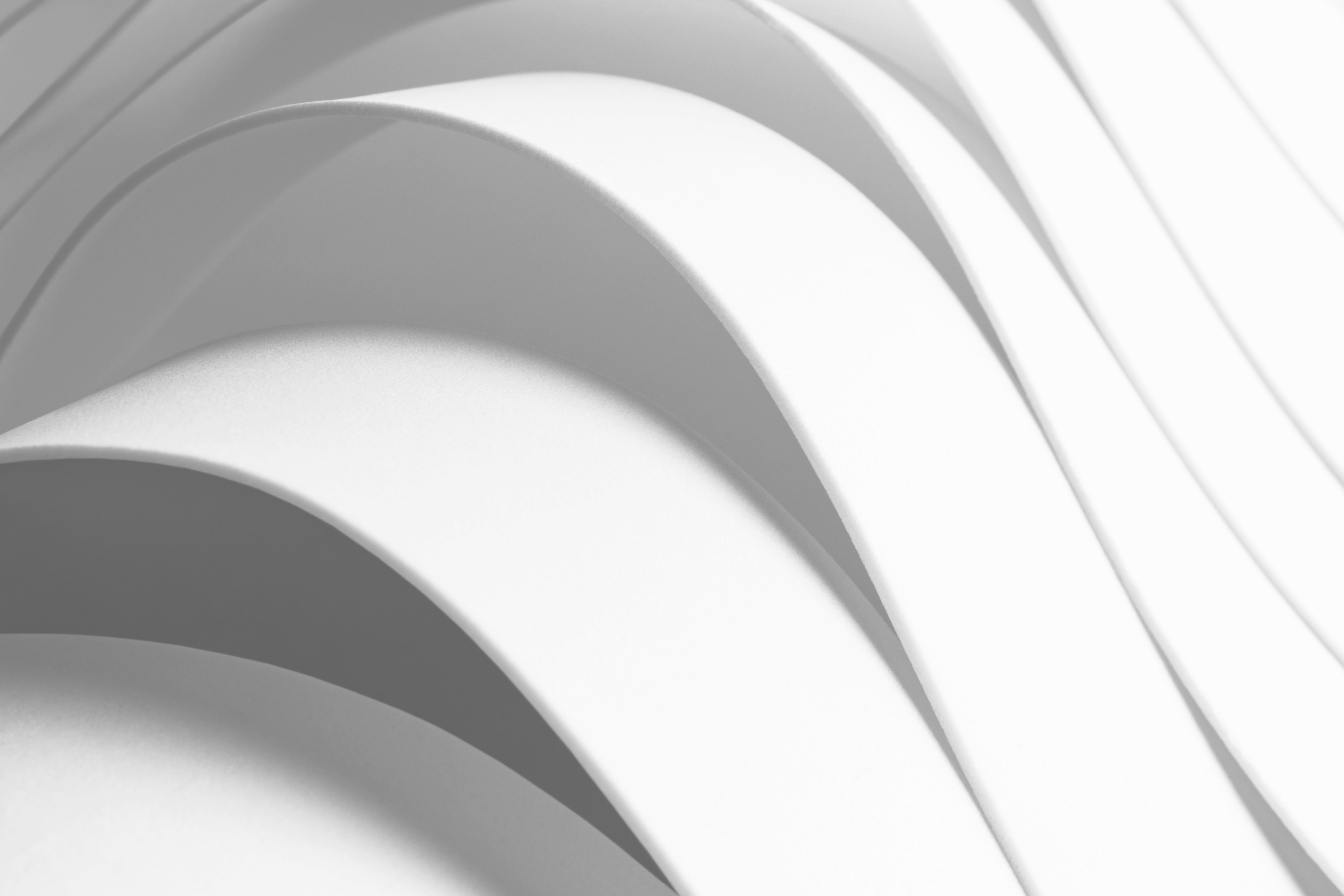 Wrought Studio Curved Background - Wrapped Canvas Print | Wayfair