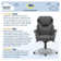 Serta Bryce Executive Office Chair with Patented AIR Lumbar Technology ...