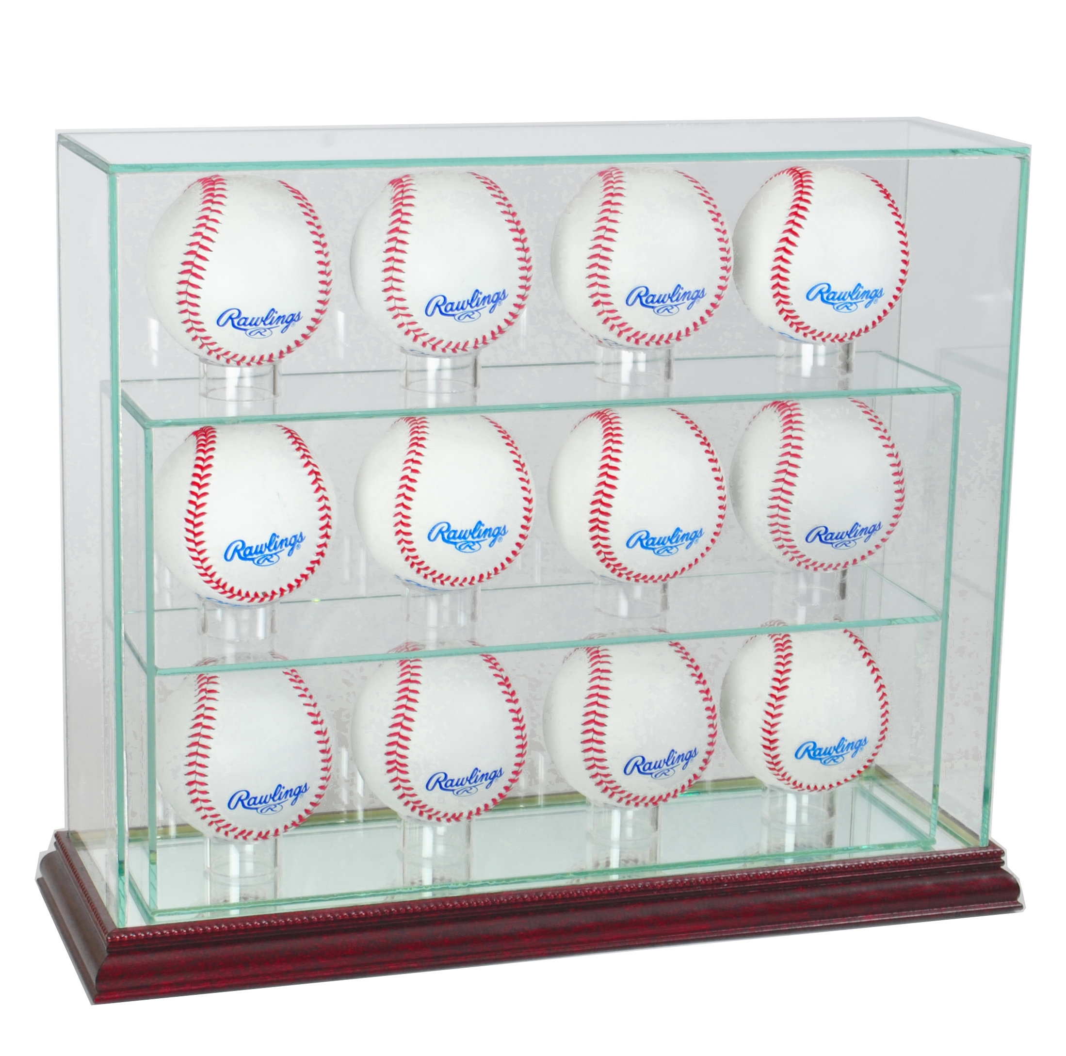 Perfect Cases and Frames Twelve Baseball Upright Display Case | Wayfair