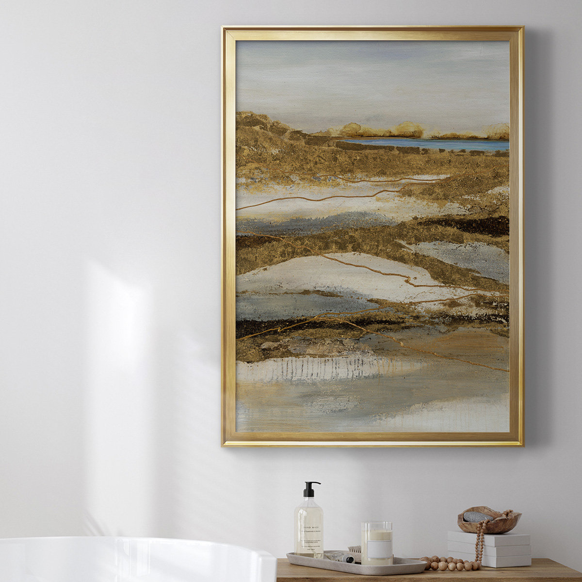 Red Barrel Studio® Let?S Go Over There Premium Framed Canvas - Ready To ...
