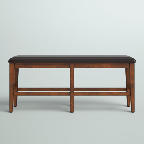 Wildon Home® Jamelia Faux Leather Upholstered Bench & Reviews | Wayfair