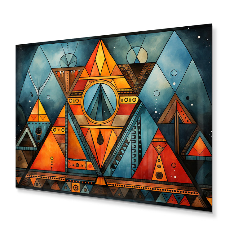 Hokku Designs African Tribal Patterns I - African Metal Wall Art Prints ...