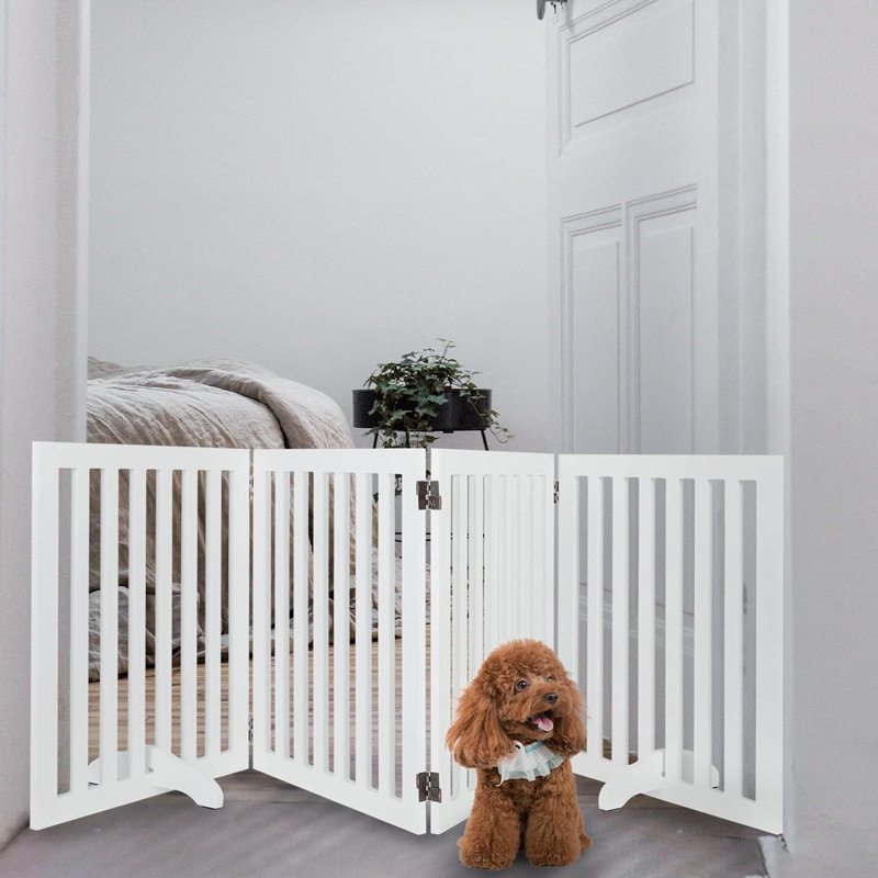 Tucker Murphy Pet™ Confote Foldable Free Standing Gate | Wayfair