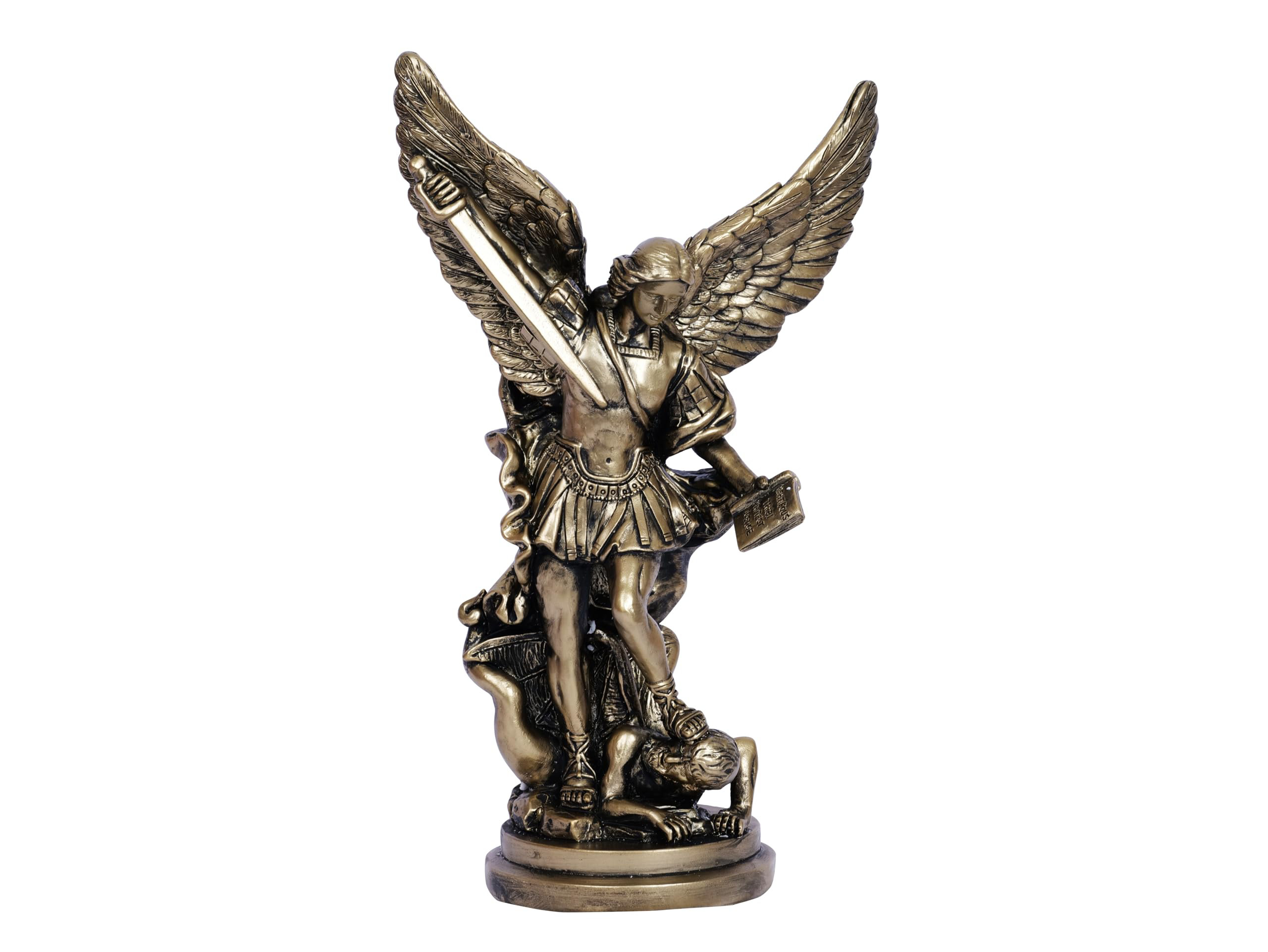 Astoria Grand 12Inch St Michael Statue Saint Archangel Michael Statue ...