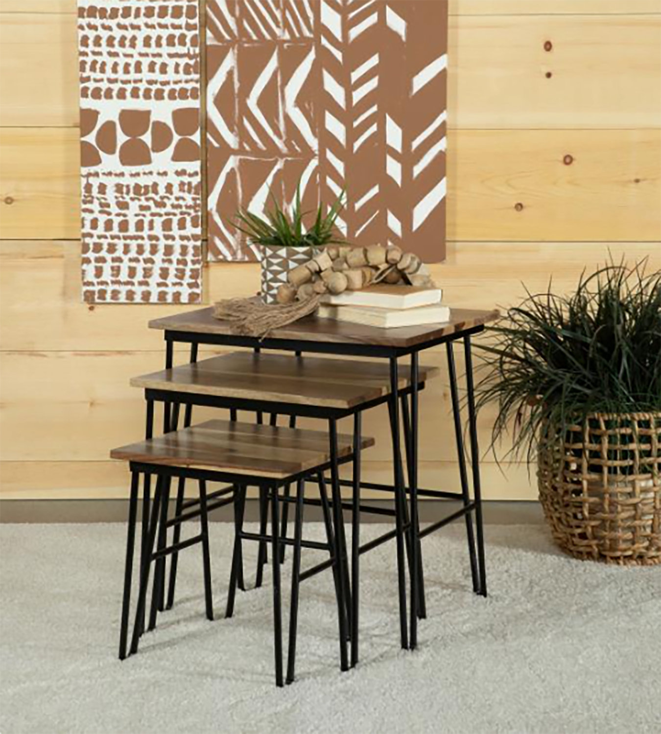 17 Stories Solid Wood Nesting Tables - Wayfair Canada