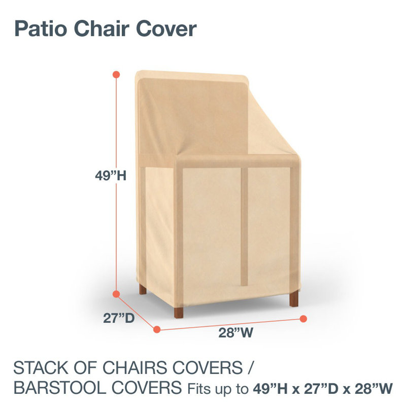 Arlmont & Co. Jared Stack Water Resistant Patio Chair Covers & Reviews ...
