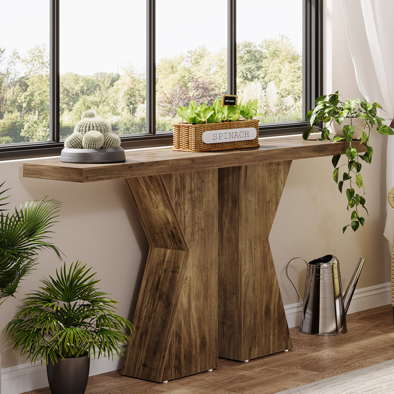 Millwood Pines 55 Inch Console Table & Reviews | Wayfair