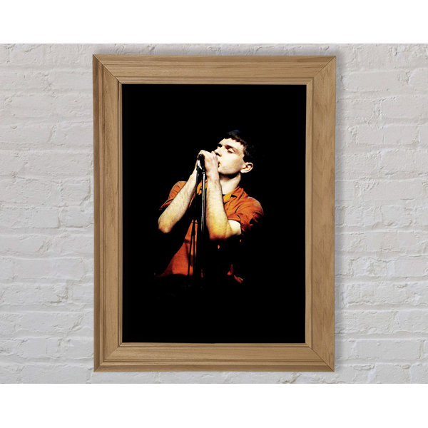 Bright Star Ian Curtis Joy Division 02 - Einzelne Bilderrahmen ...