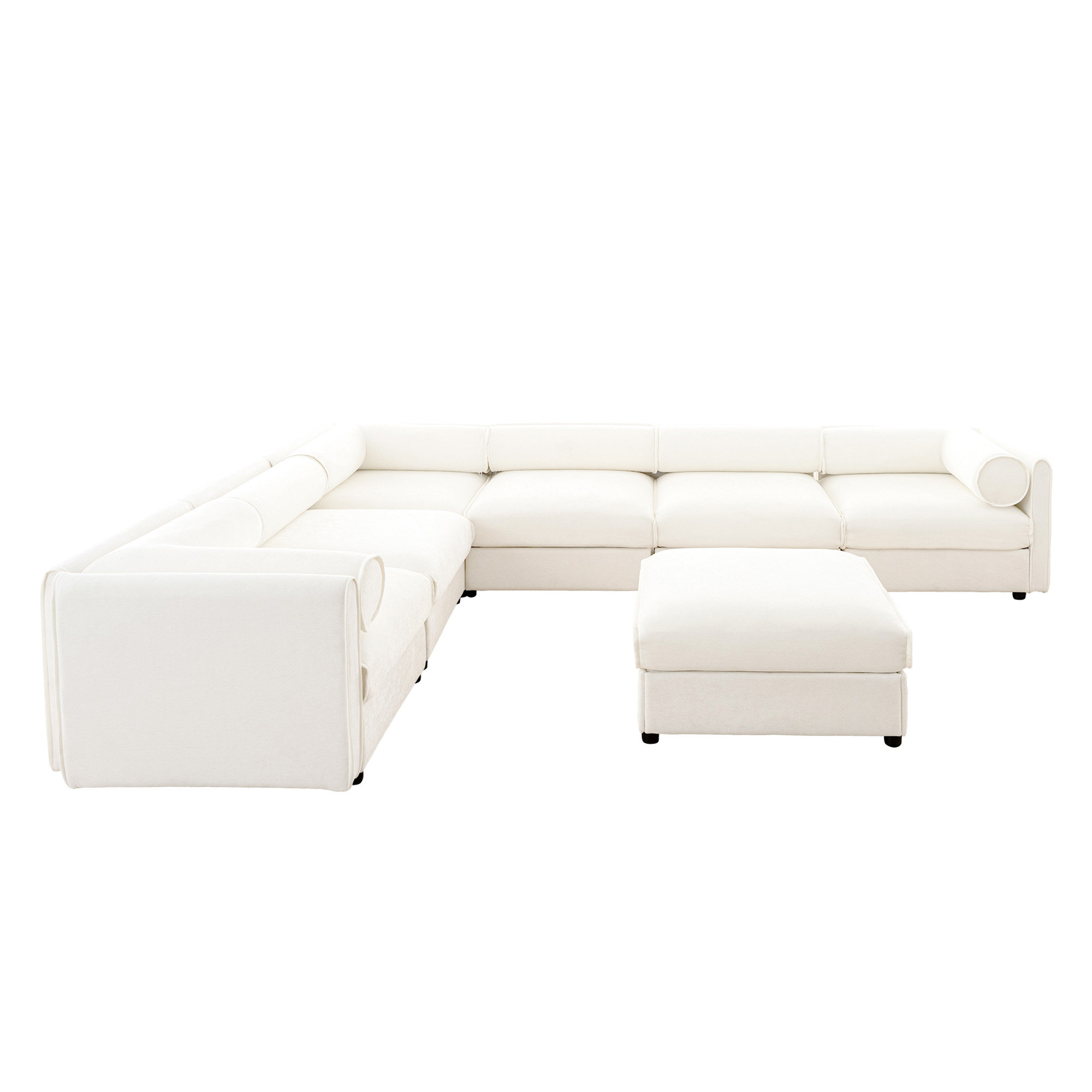 Latitude Run® Versatile Ergonomic Sofa With Storage For Living Room ...
