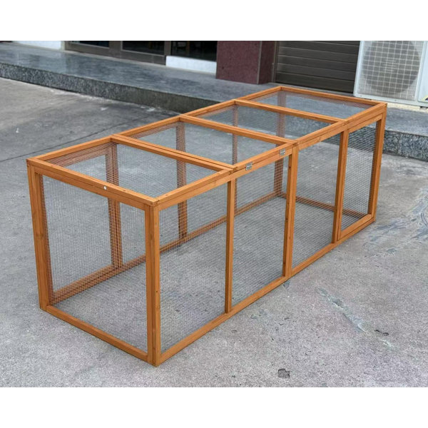 Tucker Murphy Pet™ Chicken Run cage with Four Doors That can be Opened ...