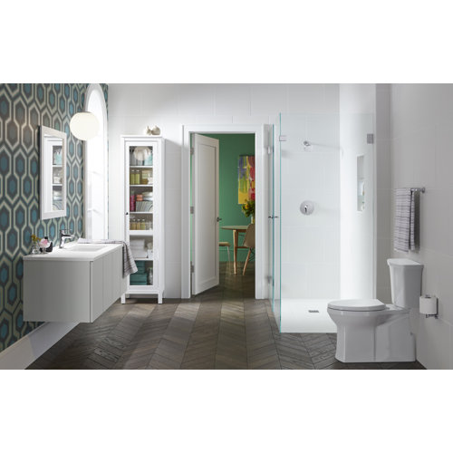 Kohler Pitch Rite-Temp Shower Trim Kit With 1.75 GPM Water-Saving ...