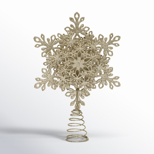 The Holiday Aisle® Jadlyn The Holiday Aisle® No Pattern Tree Topper ...