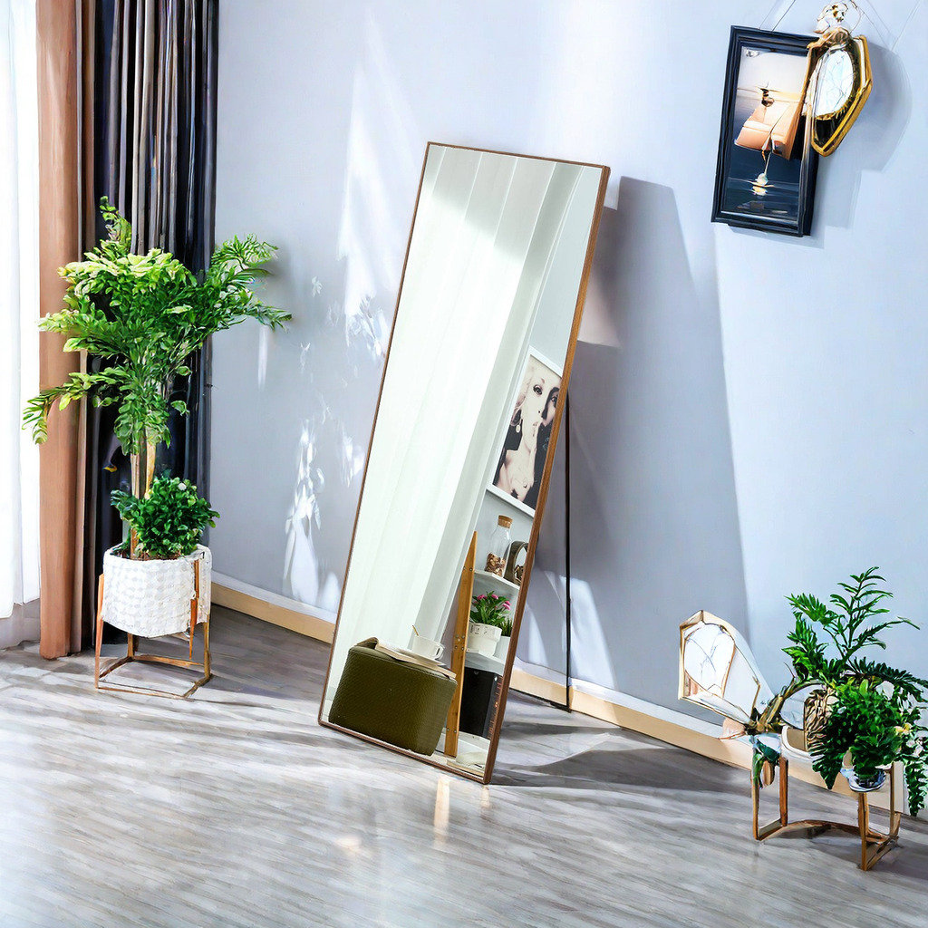 Ebern Designs Roanin Solid Wood Mirror | Wayfair