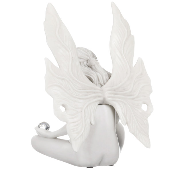 Design Toscano Secret Garden Fairies Gazing Fairy Statue & Reviews ...