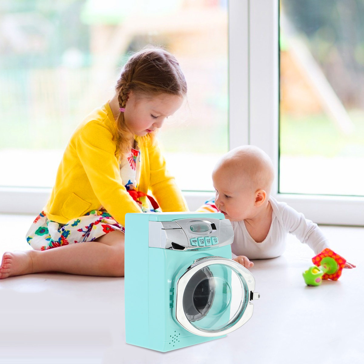 Isabelle & Max™ Baby Simulated Washing Machine Toy Plastic Educational ...