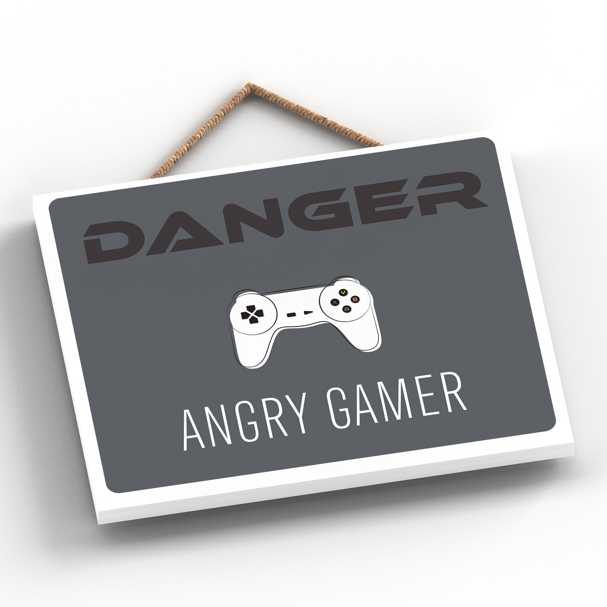 Happy Larry Danger Angry Gamer Wall Décor | Wayfair.co.uk