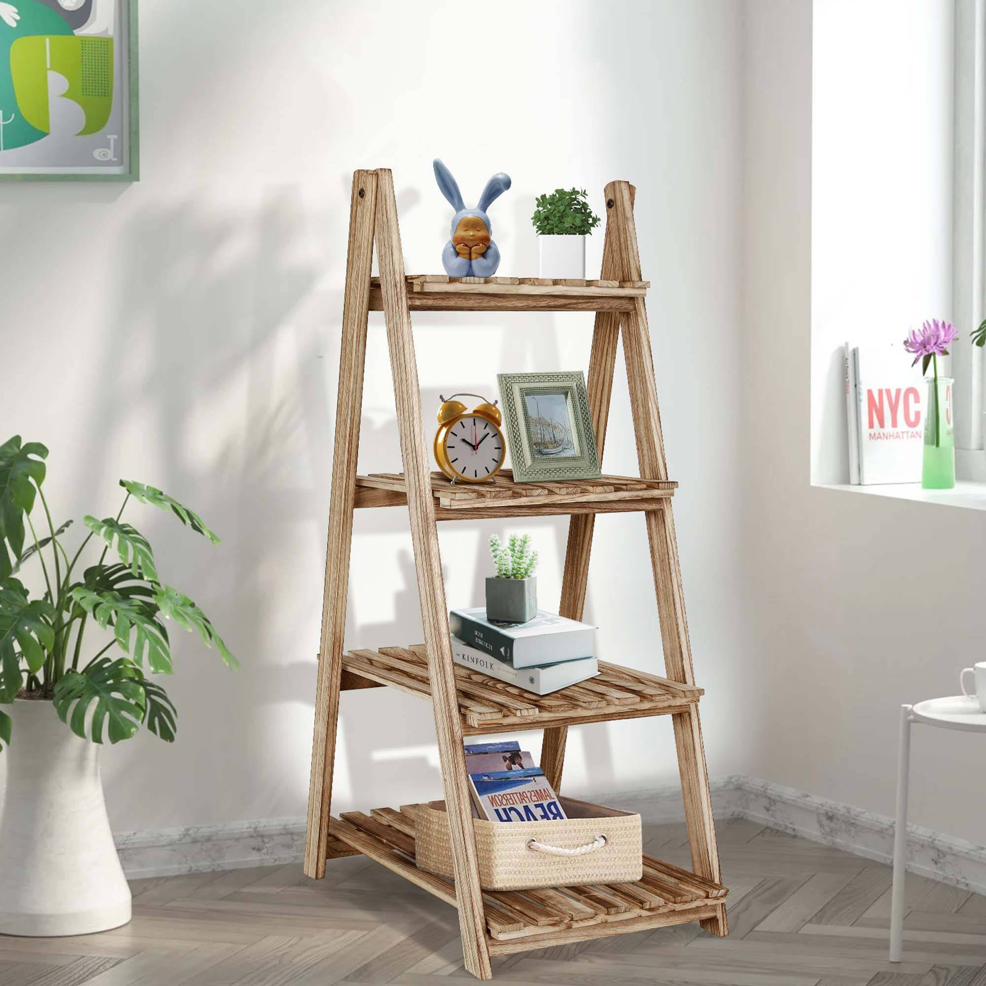 Rebrilliant Cothern 15" W Solid Wood Shelving Unit | Wayfair