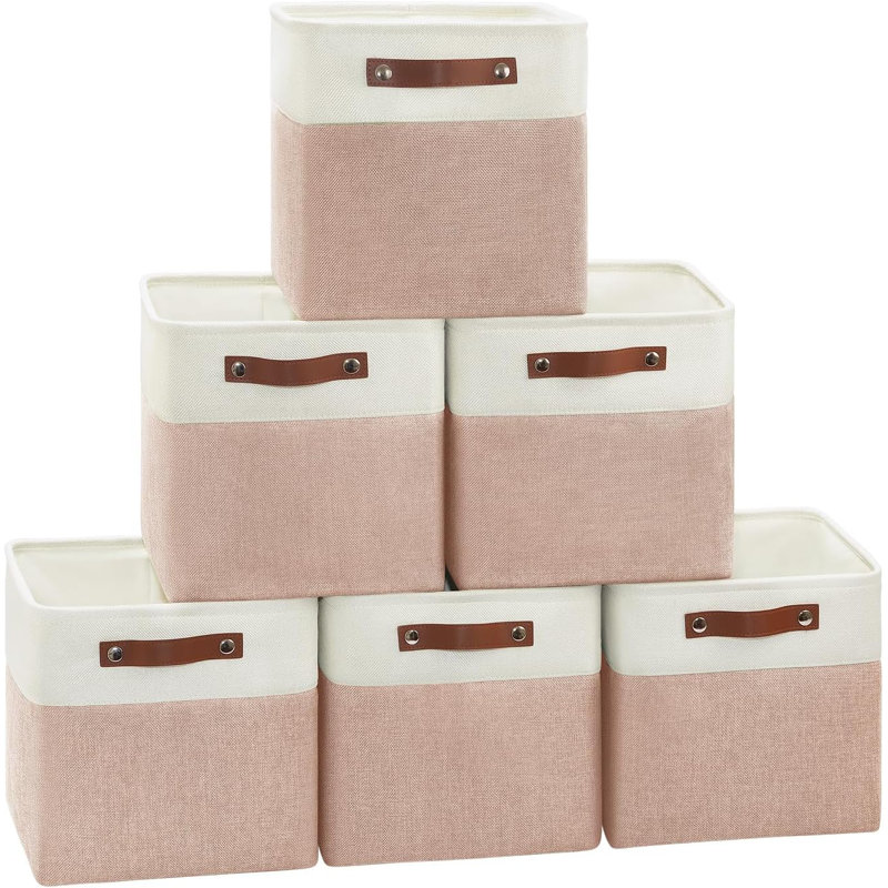 Latitude Run® Linen Bin | Wayfair