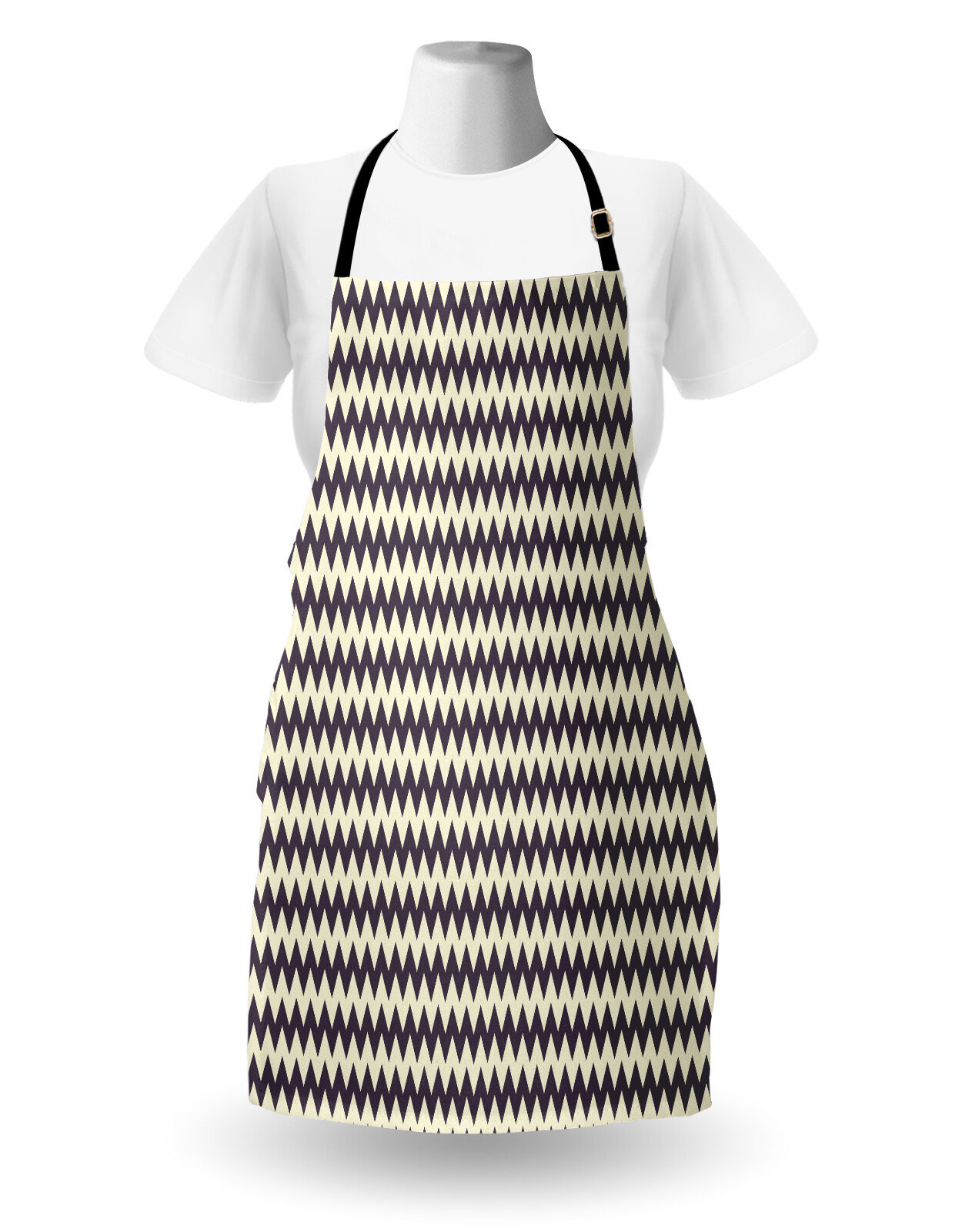 East Urban Home Striped Bib Apron | Wayfair