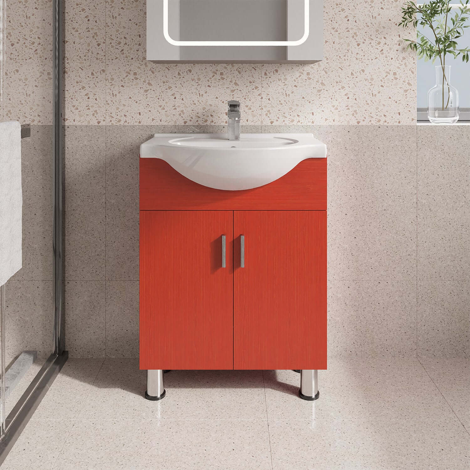 Euro Style Bathroom Vanity European Style Bathroom Cabinet Oak