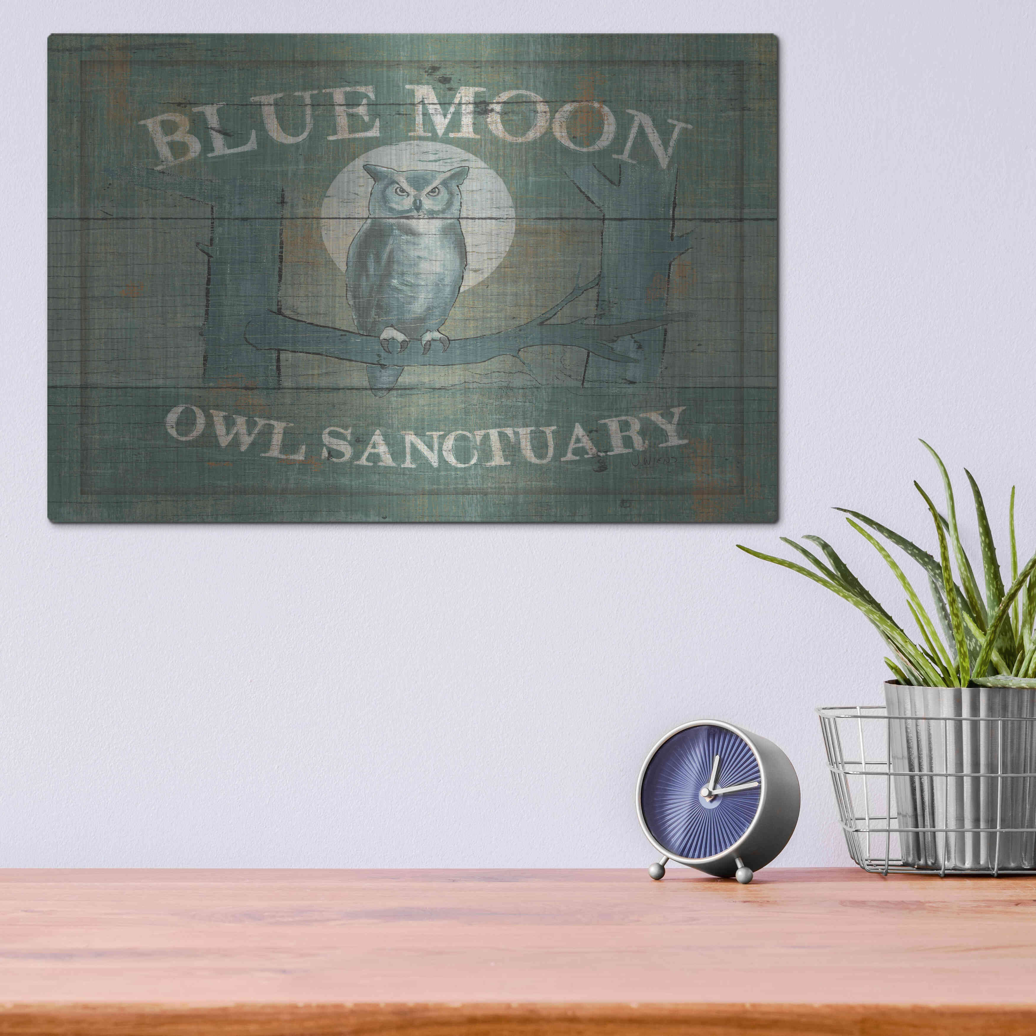 Trinx Lodge Signs VII' by James Wiens, Metal Wall Art | Wayfair