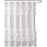 Madison Park Grace Single Ruffled Shower Curtain & Reviews | Wayfair