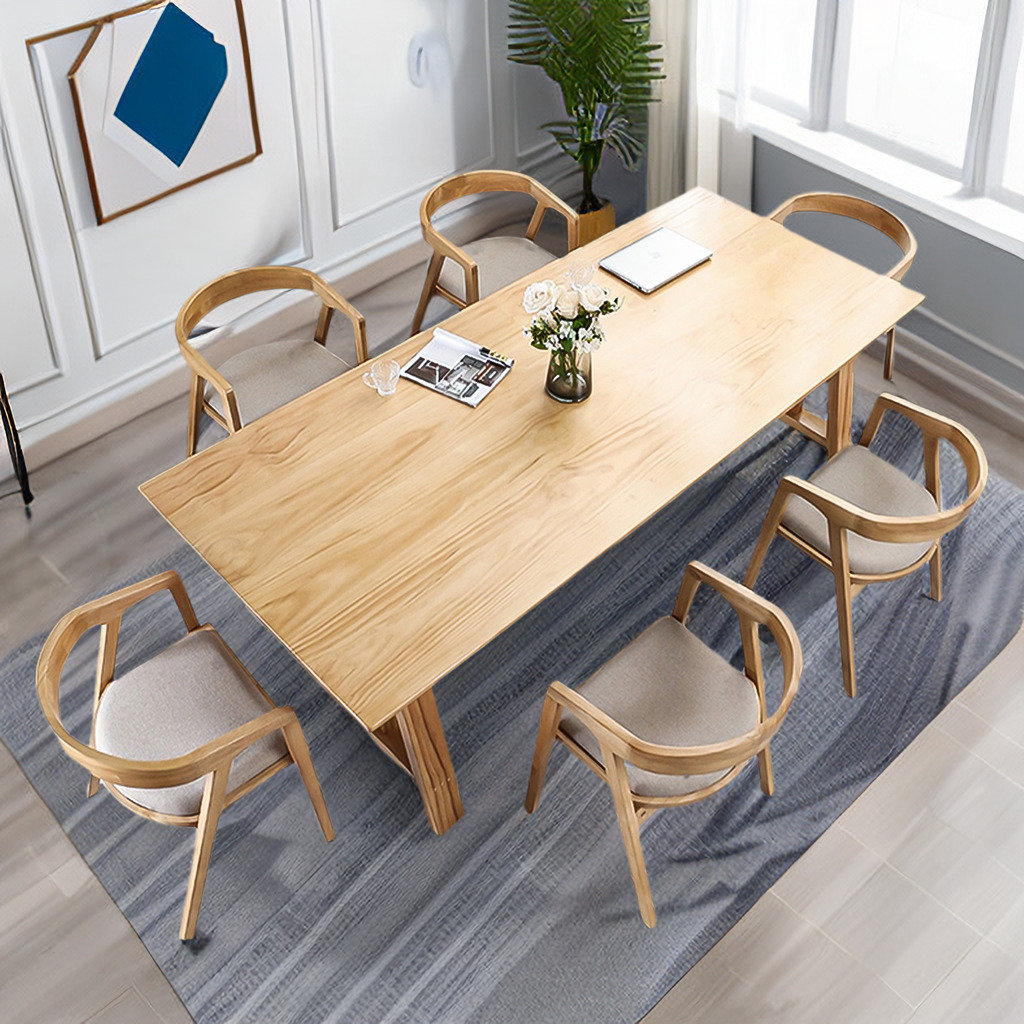 ULTORU Rectangular Restaurant Dining Set | Wayfair