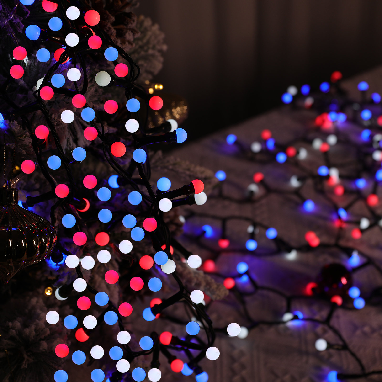 The Holiday Aisle® 787" LED String Lights with 8 Modes & Reviews | Wayfair