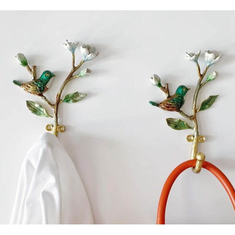 Astoria Grand Decorative Wall Hooks Rack Hangers for Hanging Clothes ...