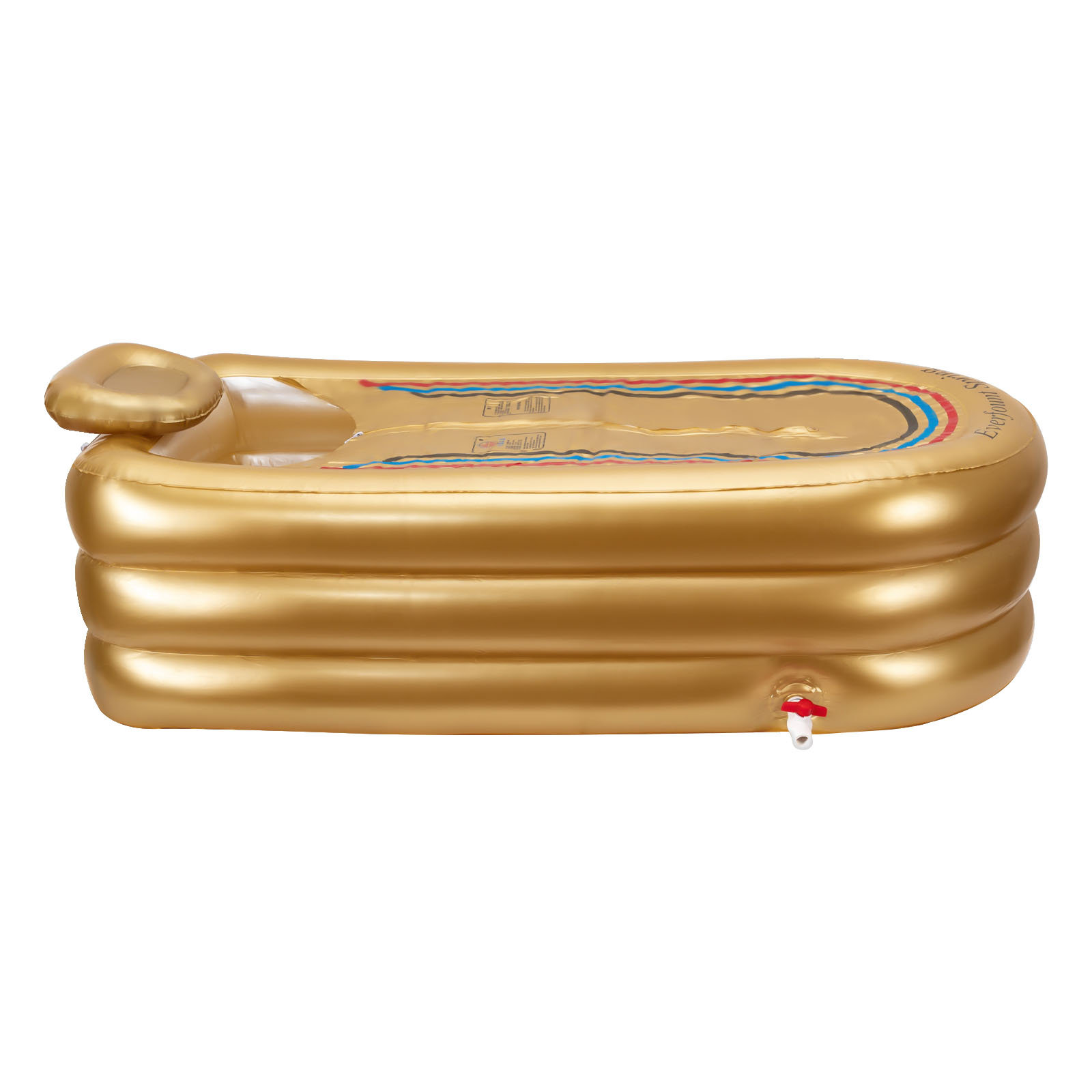 DALELEE Portable Inflatable Bathtub Adult Freestanding Bathtub Sauna ...