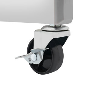 Latitude Run® Mobile Cleaning Tools Storage Cart Supplies Broom And Mop ...