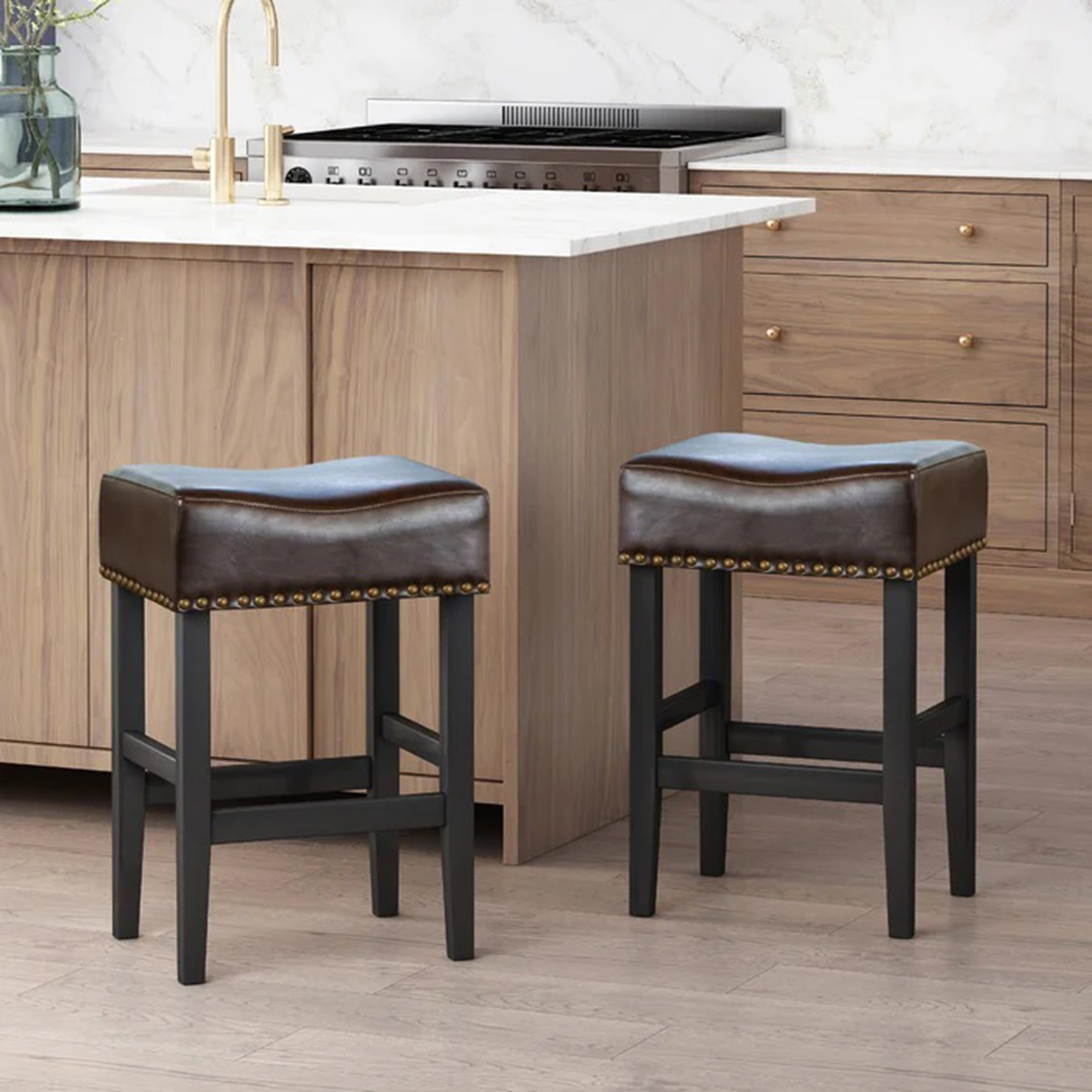 Ophelia & Co. Backless Counter Stools, 2-Pcs Set | Wayfair