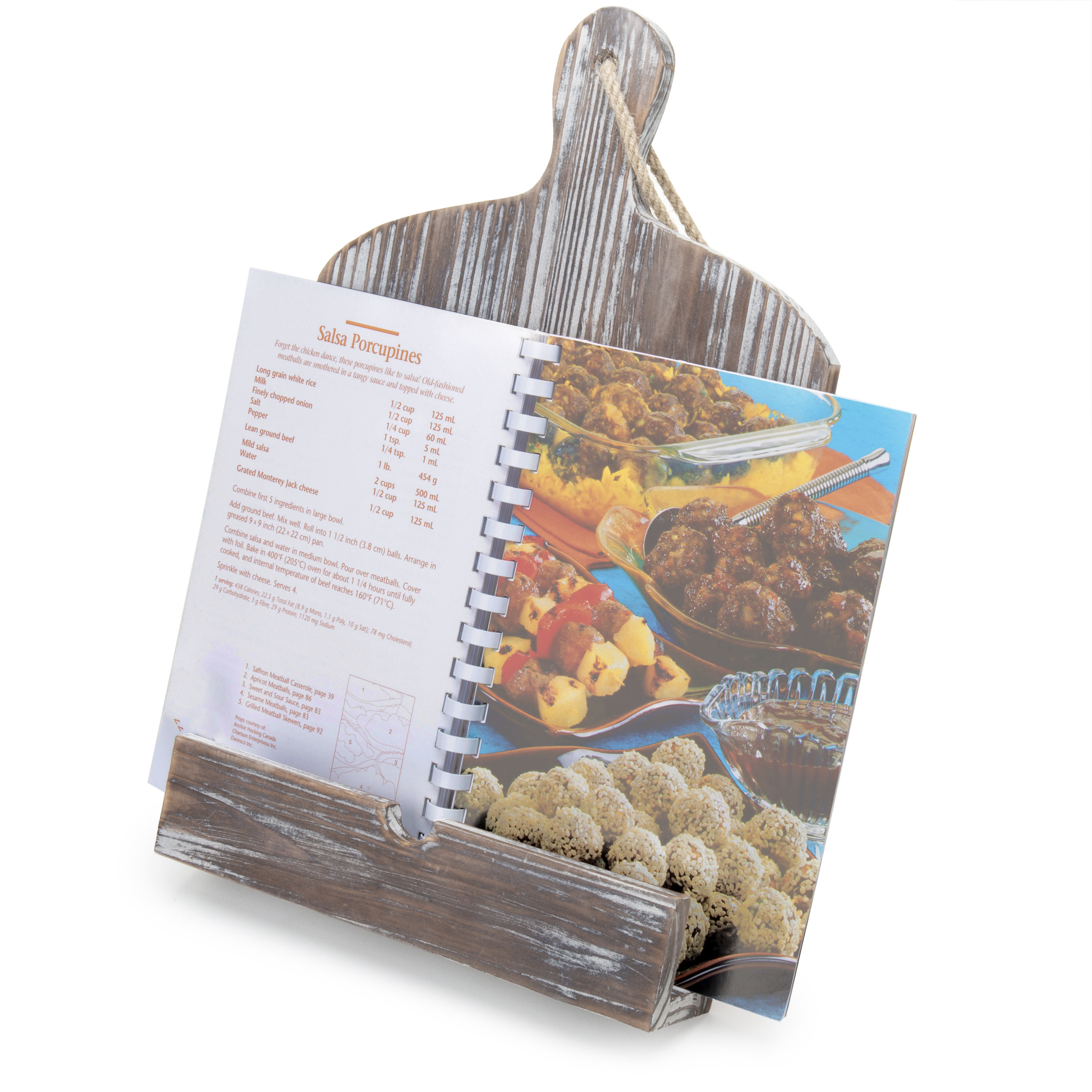 MyGift 14.8" H Solid Wood Book Stand & Reviews | Wayfair