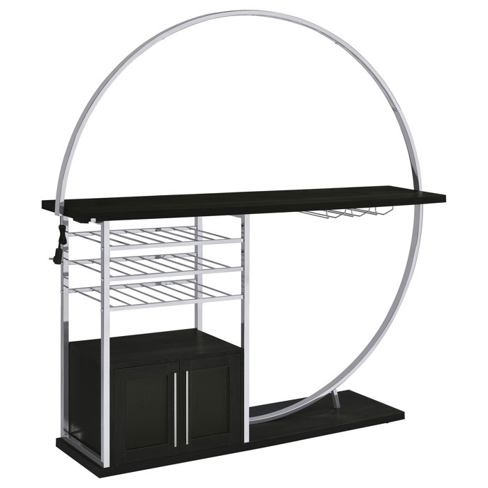 Wade Logan® Breigh 72.5'' Wine Bar & Reviews | Wayfair