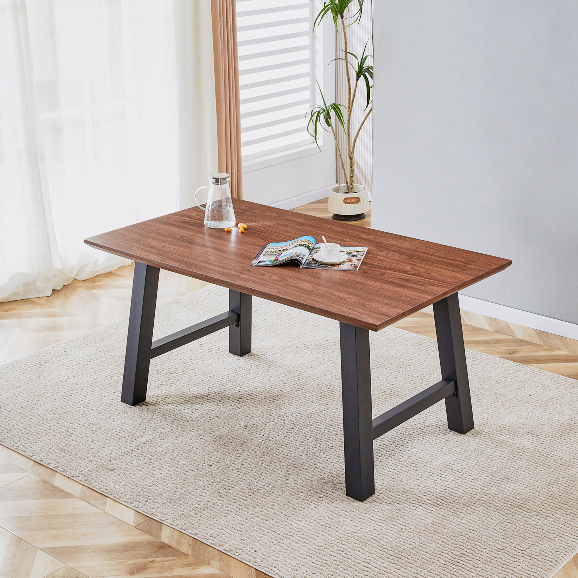 17 Stories Lenette Dining Table | Wayfair