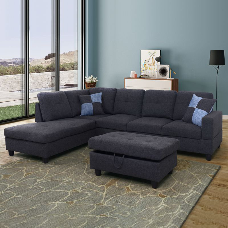 Latitude Run® Carwill 3 - Piece Faux Leather Living Room Set | Wayfair