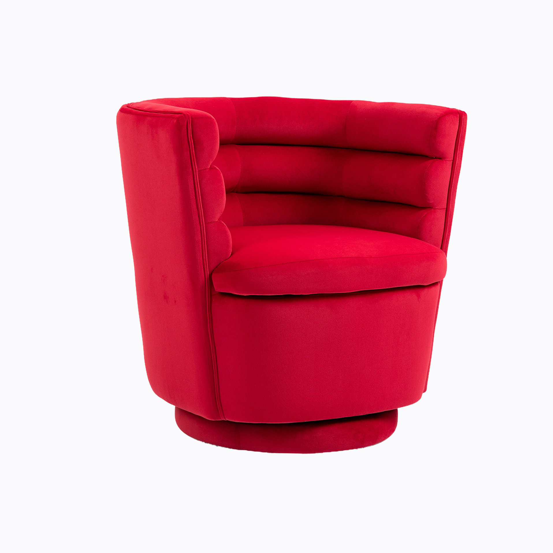 Mercer41 Lasharn 31.50'' Wide Velvet Swivel Side Chair | Wayfair